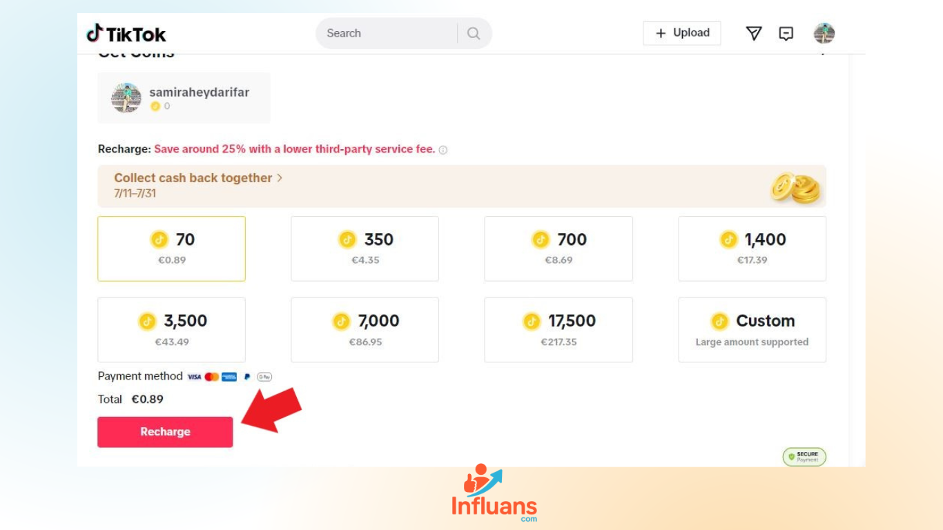 Buy TikTok Coins Safely in 2025: Best Platforms, Prices & Tips ...